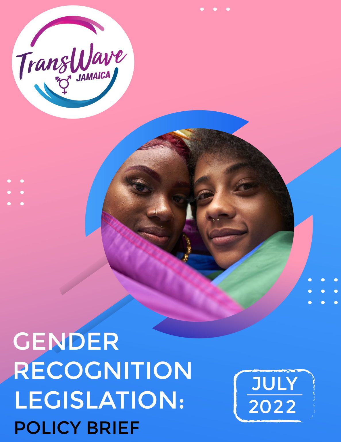 Gender Recognition Legislation: Policy Brief - Transwave Jamaica